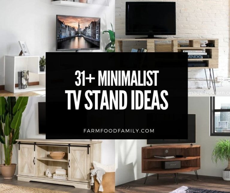 31+ Minimalist TV Stand Ideas and Designs For 2024 (With Pictures)