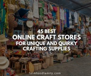 45 Best Online Craft Stores for Unique and Quirky Crafting Supplies (2024)