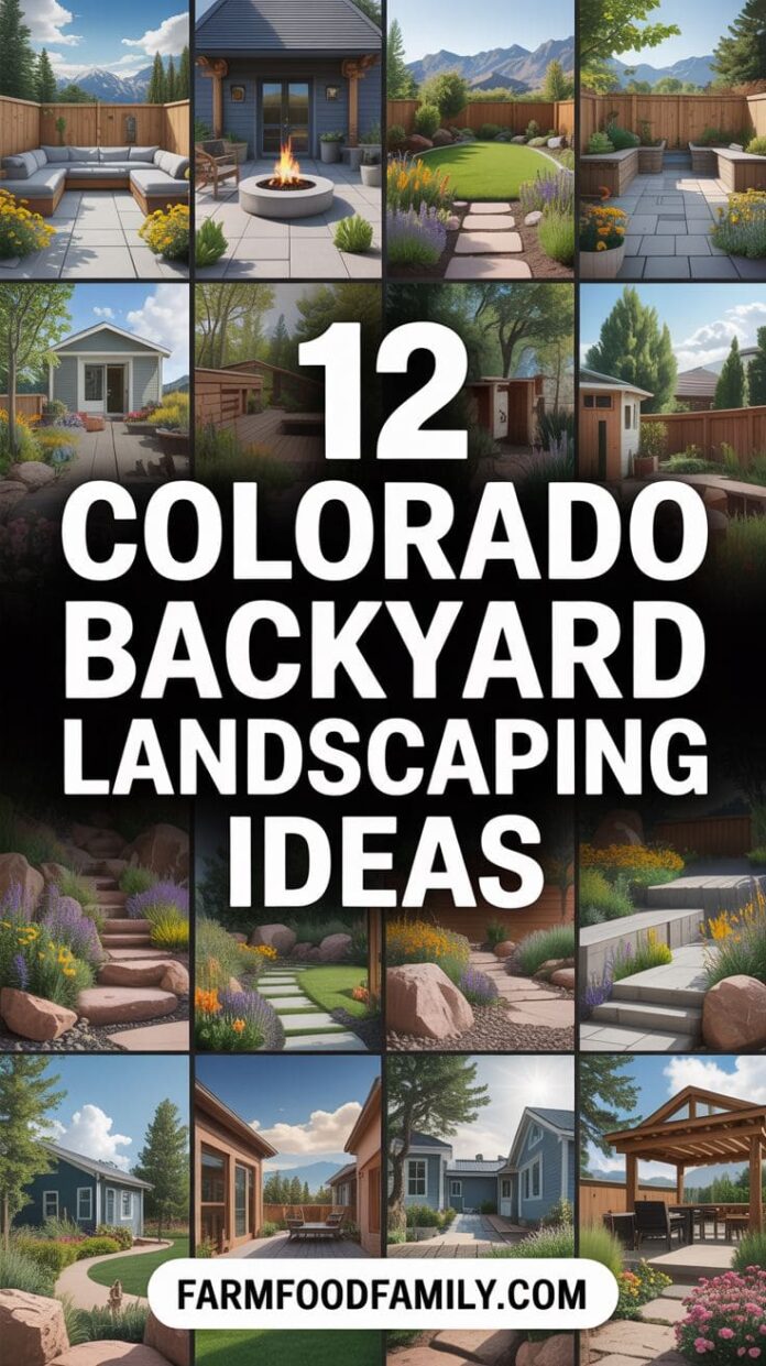12 Stunning Colorado Backyard Landscaping Ideas and Designs (Photos)