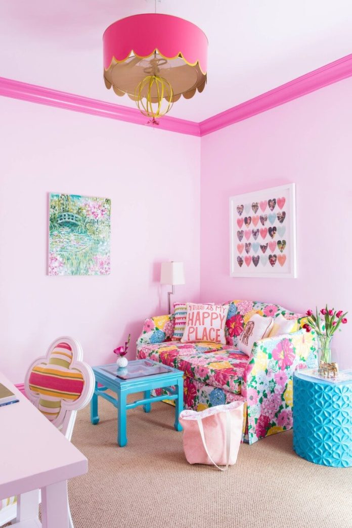 20 Blue And Pink Living Room Ideas: Elegant, Fresh, and Fun (Photos)