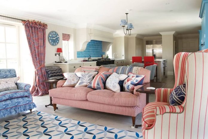20 Blue And Pink Living Room Ideas: Elegant, Fresh, and Fun (Photos)