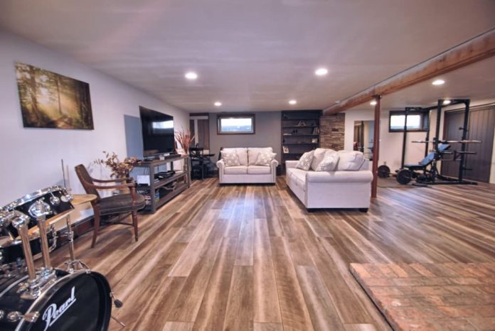 20 Inexpensive Basement Flooring Ideas & Designs (2024)