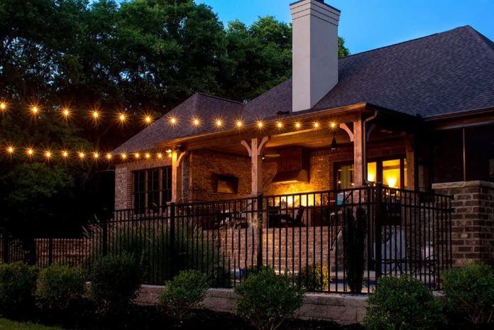 15+ Best Backyard String Light Ideas & Designs (Pictures) in 2024