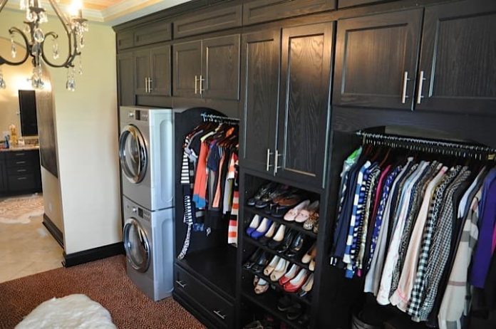 30 Laundry Closet Ideas That Will Save You Space (With Photos)
