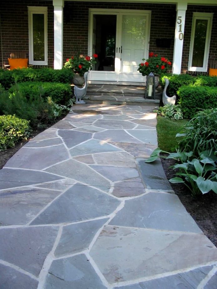 20 Stunning Flagstone Patio Ideas and Designs (With Pictures)