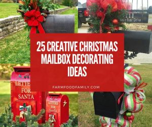 25 Creative Christmas Mailbox Decorating Ideas & Designs (Photos)