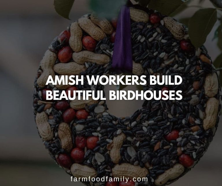 Amish Workers Build Beautiful Birdhouses - FarmFoodFamily