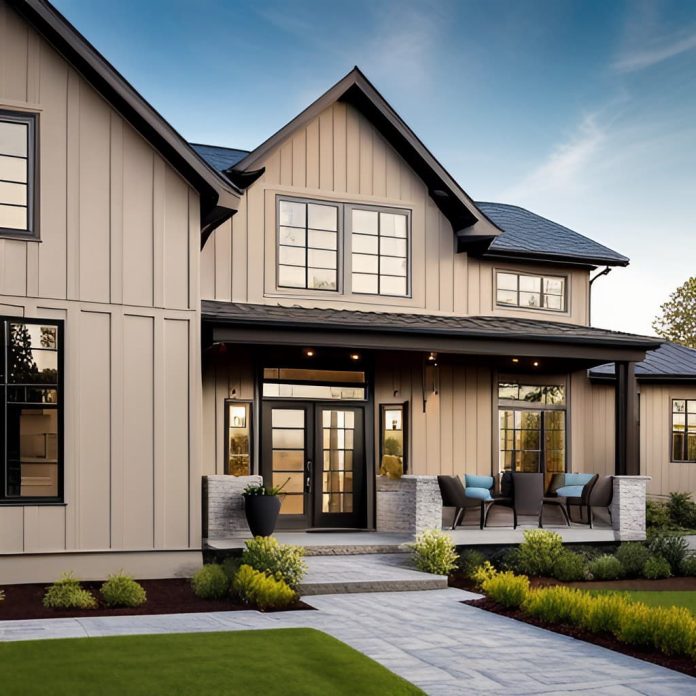 15 Best Siding Colors That Go with Black Windows (2024)