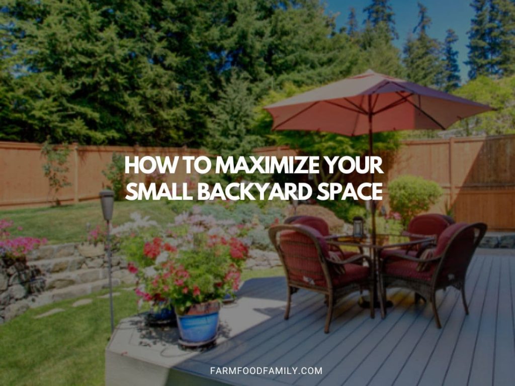 How to Maximize Your Small Backyard Space - FarmFoodFamily