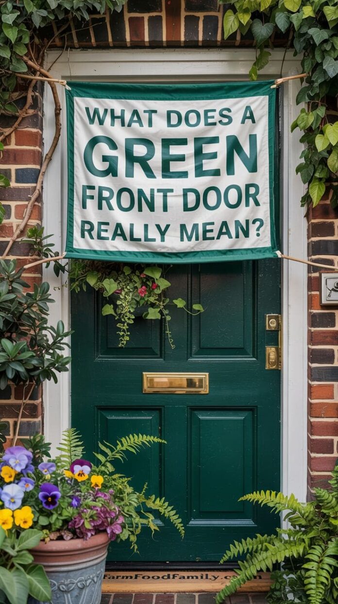 Discover Green Front Door Meaning: Symbolism (2026 Guide)