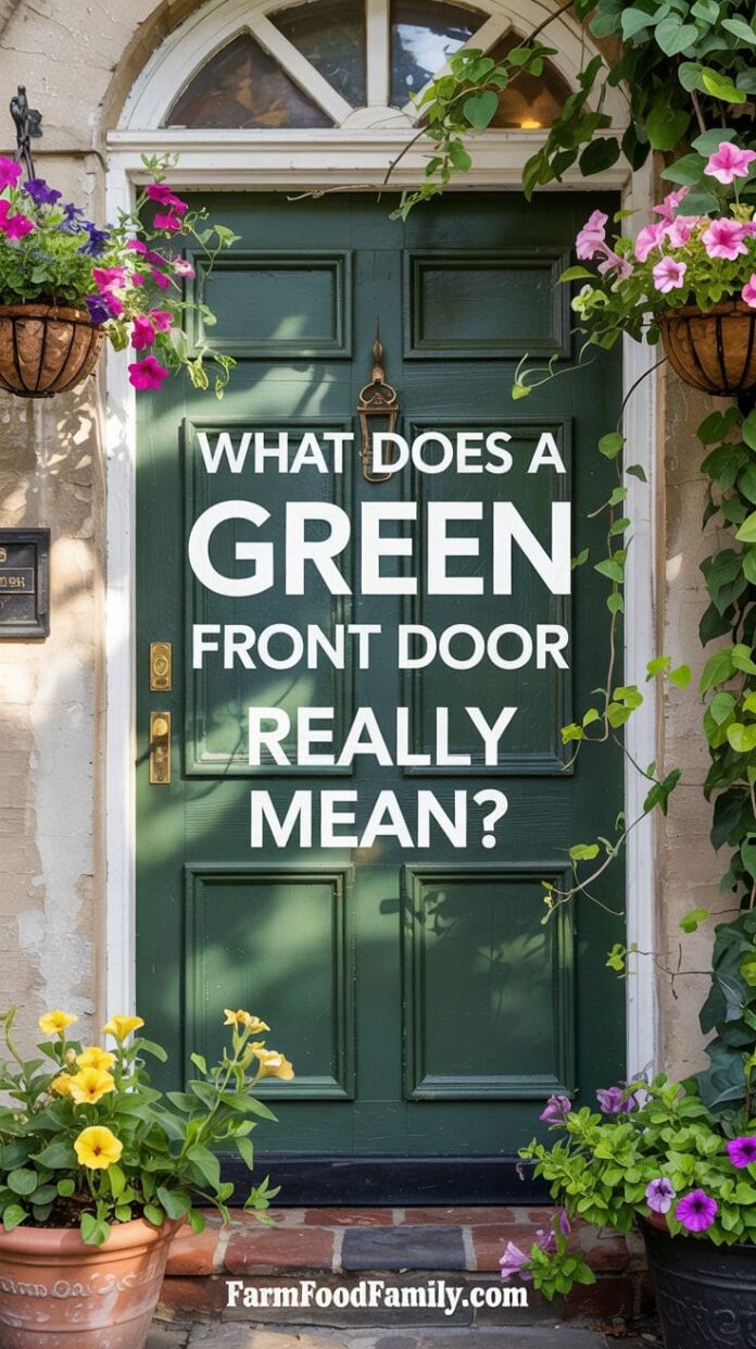 Discover Green Front Door Meaning: Symbolism (2026 Guide)