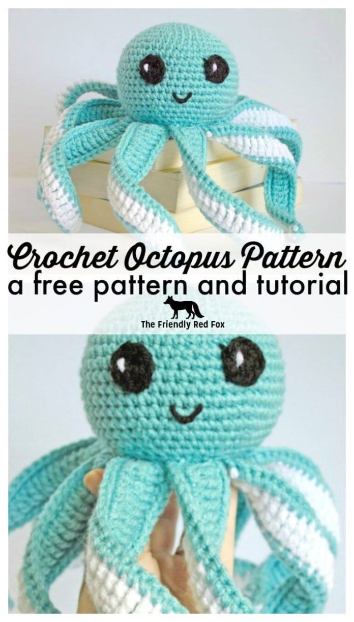 20 Free Amigurumi Crochet Sea Creature Animal Toy Patterns (2024)