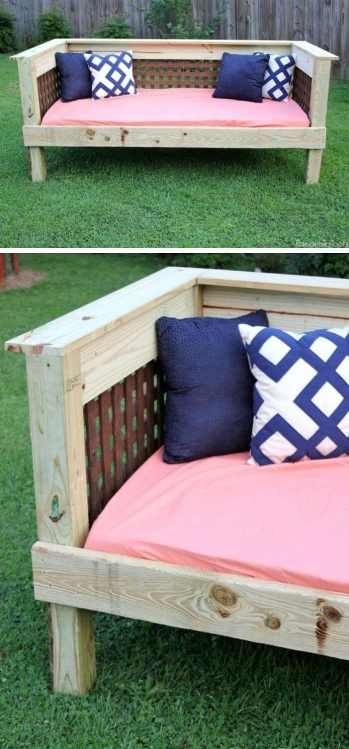 15+ Awesome & Easy DIY Outdoor Bench Ideas For Your Backyard