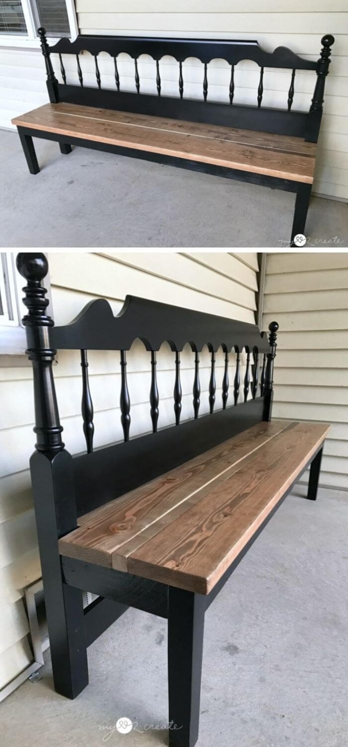 15+ Awesome & Easy DIY Outdoor Bench Ideas For Your Backyard