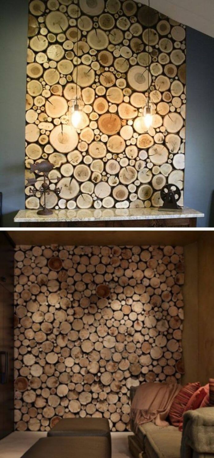 41+ Creative Wood Log and Tree Stump Decorating Ideas