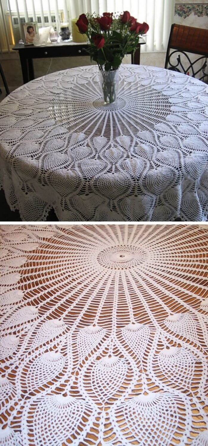 15 Best Crochet Tablecloths Free Patterns for 2024