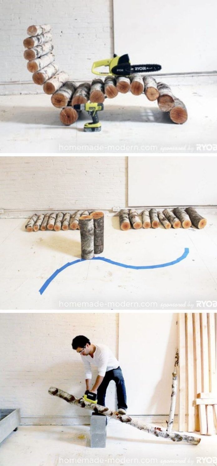 41+ Creative Wood Log and Tree Stump Decorating Ideas