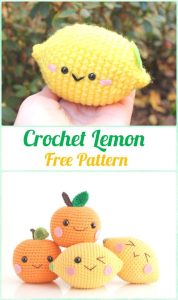 15 Crochet Amigurumi Fruits Free Patterns for 2024