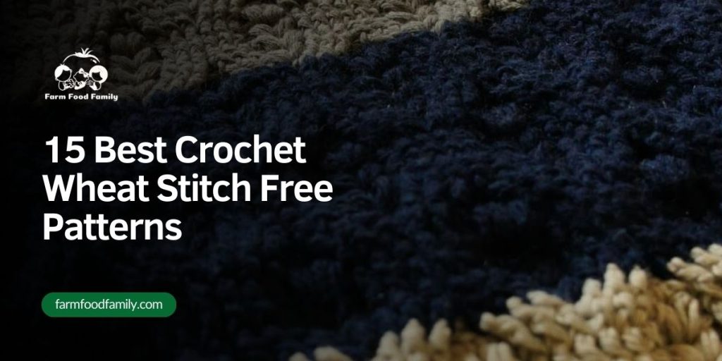 15 Best Crochet Wheat Stitch Free Patterns for 2024