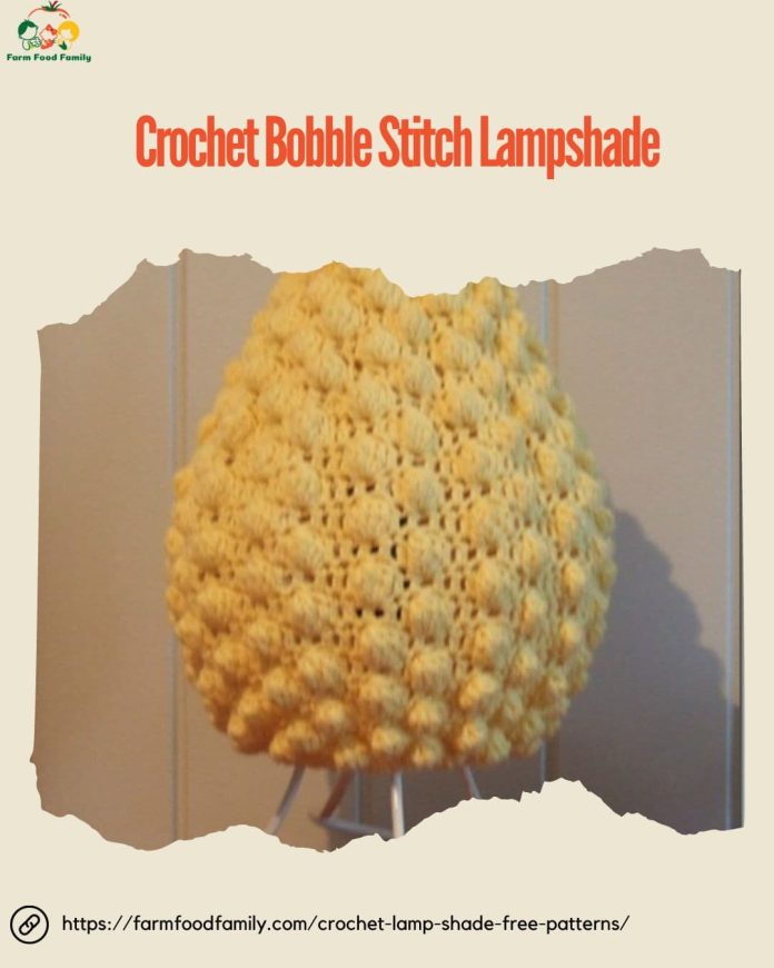20 Best Crochet Lamp Shade Free Patterns For 2024