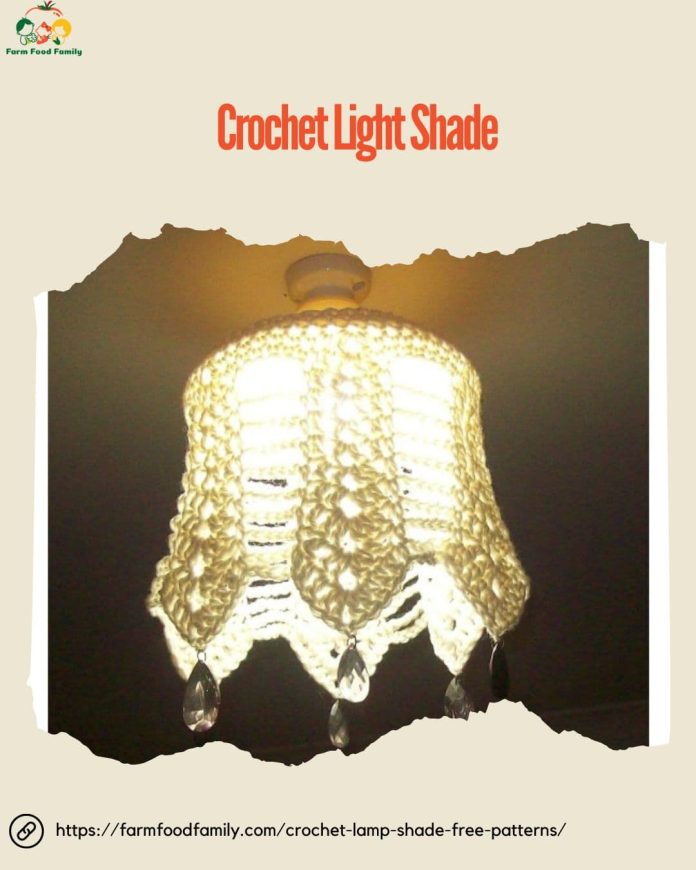 20 Best Crochet Lamp Shade Free Patterns For 2024