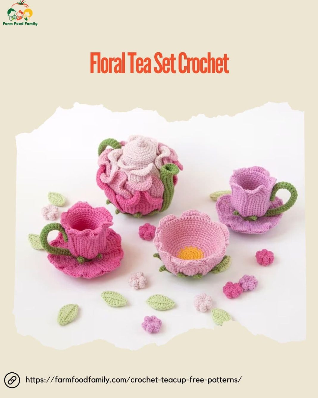 20 Crochet Teacup Free Patterns for 2024 - FarmFoodFamily