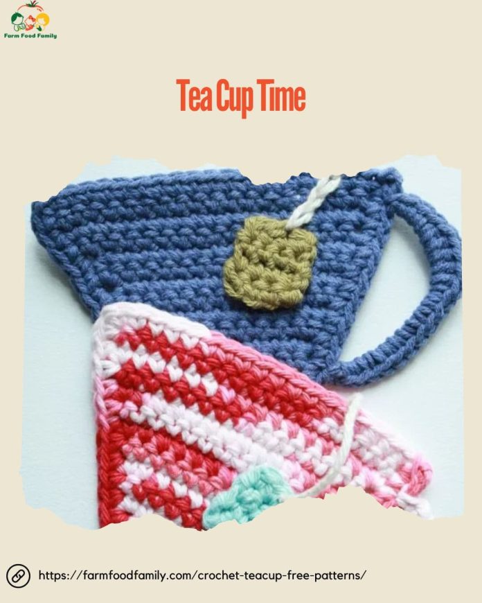 20 Crochet Teacup Free Patterns for 2024 - FarmFoodFamily
