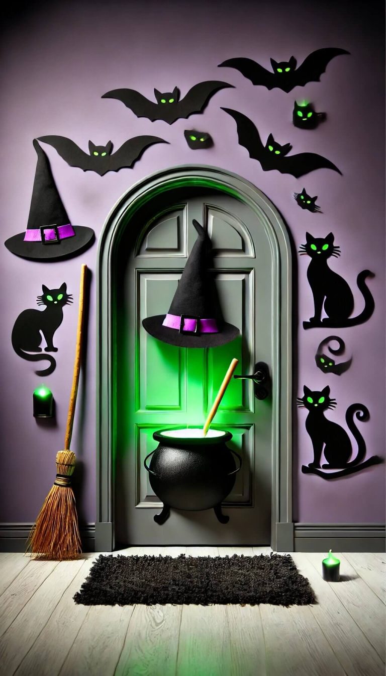 65+ Spooky Halloween Door Decoration Ideas (2024)