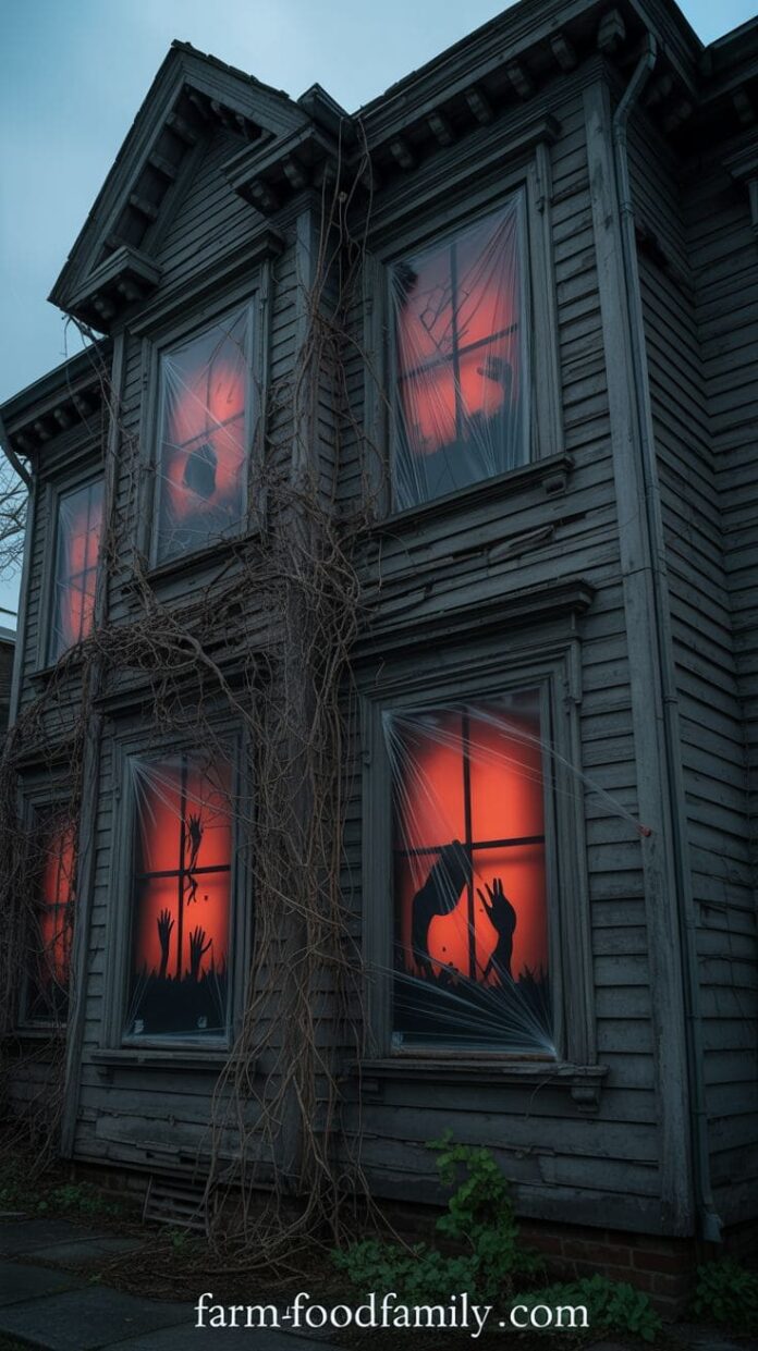 25+ Scary Halloween Decoration Ideas With Trash Bags - FarmFoodFamily