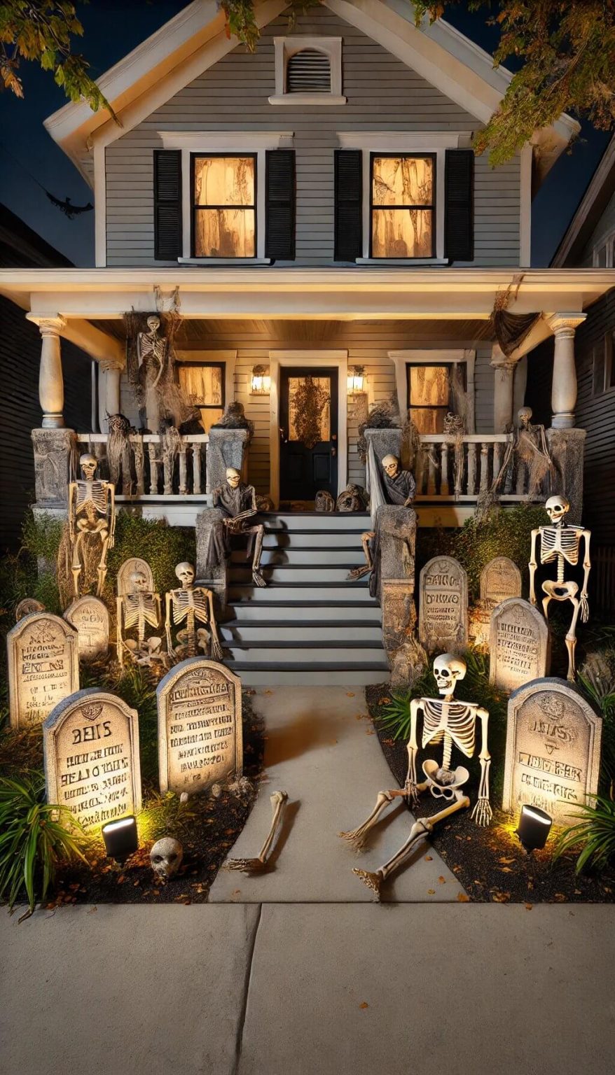 71+ Spooky Front Porch Ideas for a Haunted Halloween (2024)