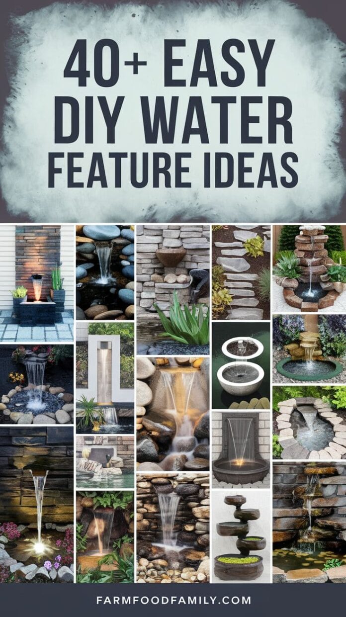 40+ Easy DIY Water Features for a Serene Outdoor Space (2026)