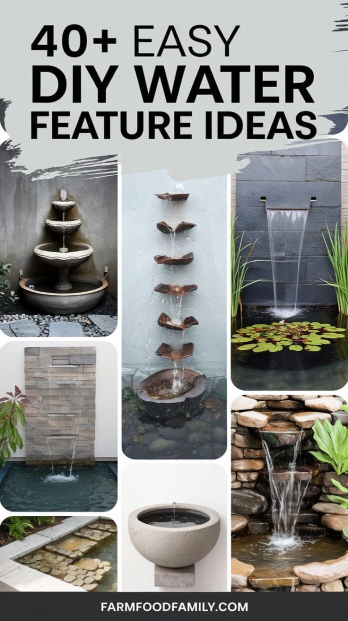 40+ Easy DIY Water Features for a Serene Outdoor Space (2026)