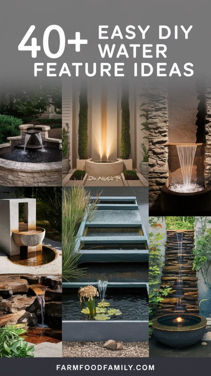 40+ Easy DIY Water Features for a Serene Outdoor Space (2025)