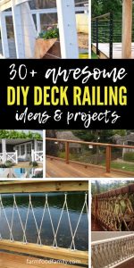 50+ Awesome DIY Deck Railing Designs & Ideas For 2024