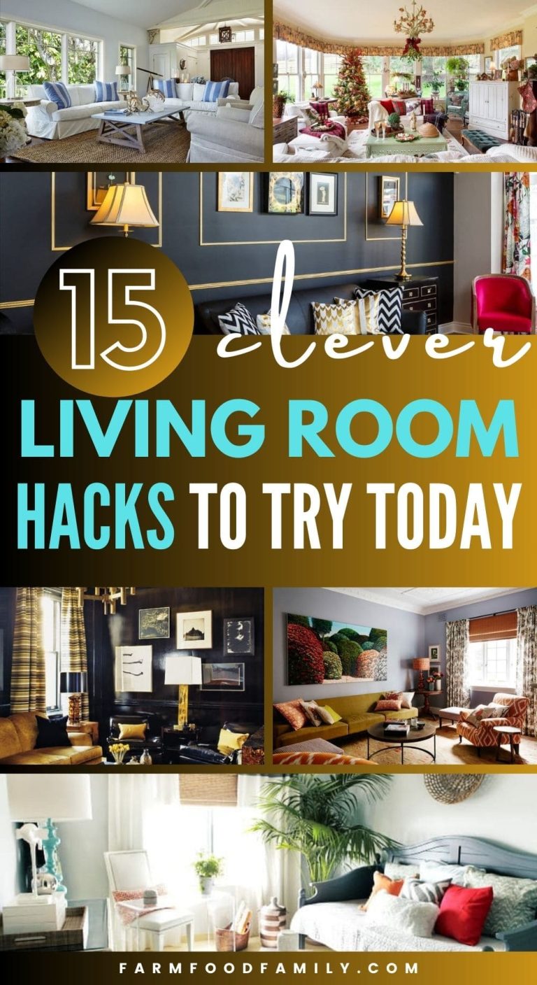 15 Living Room Hacks: Transform Your Space Effortlessly (2024)