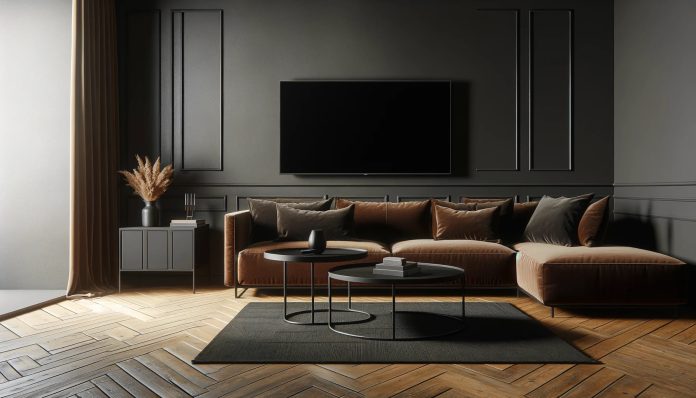 5 Stylish TV Stand Colors to Enhance Your Brown Couch Decor (2024)