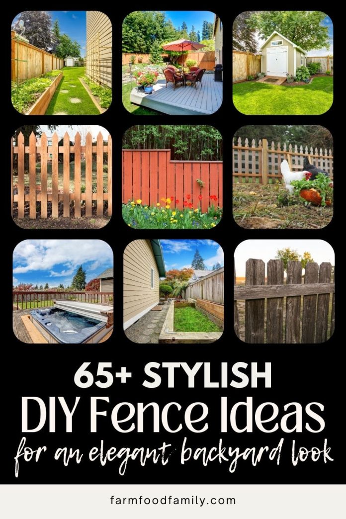 95+ Cheap and Easy DIY Fence Ideas For Your Backyard, or Privacy