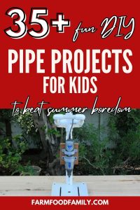 35+ Fun & Easy PVC Pipe DIY Projects For Kids To Do This Summer