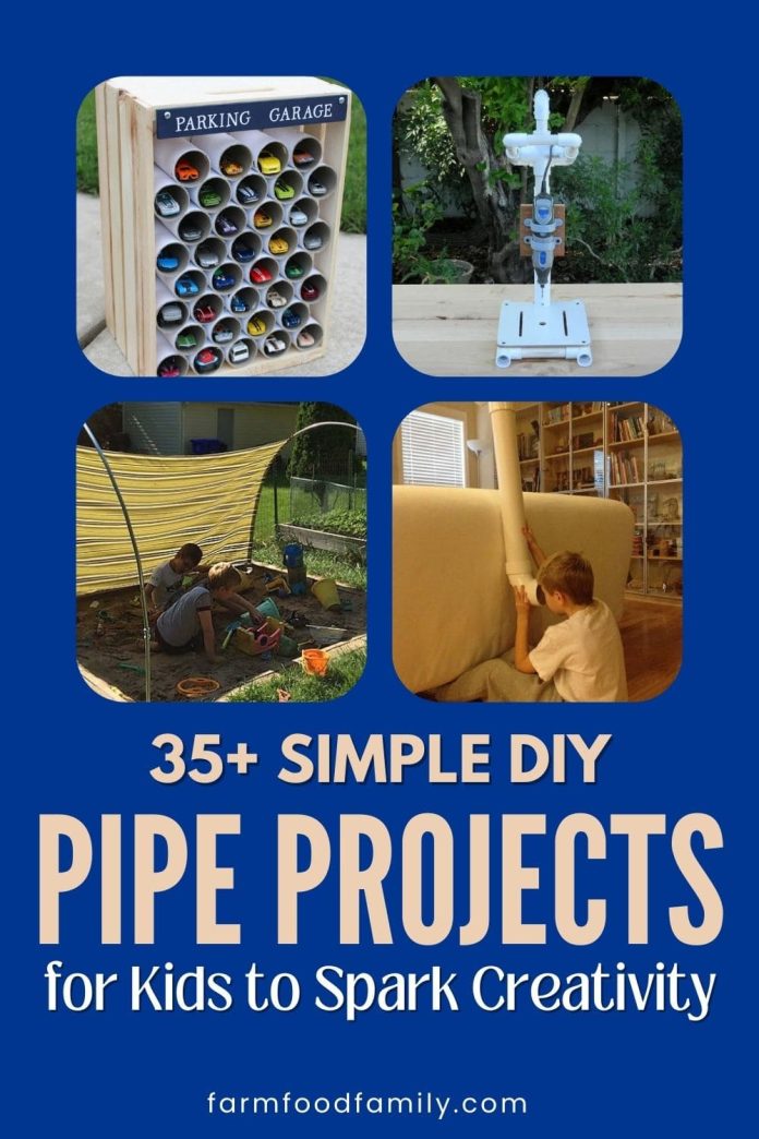35+ Fun & Easy PVC Pipe DIY Projects For Kids To Do This Summer