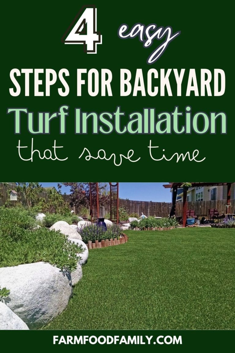 How to Install Turf in Your Backyard (4 Easy Steps) – FarmFoodFamily