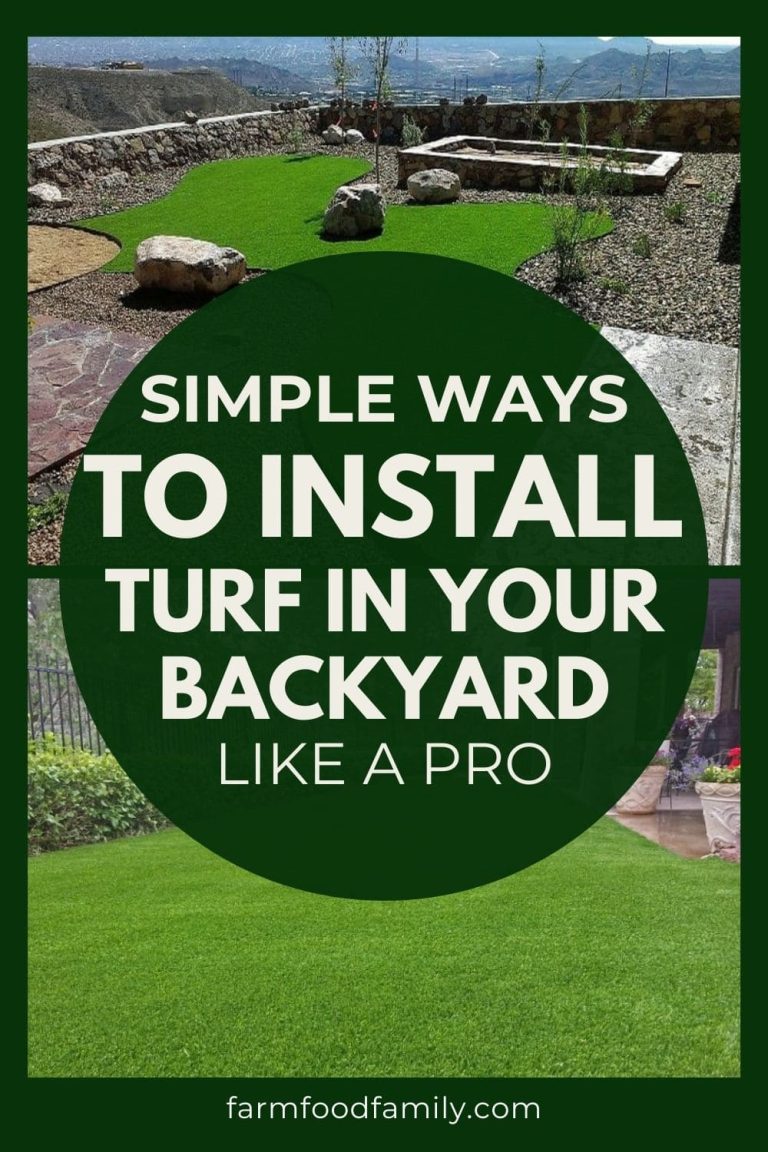 How to Install Turf in Your Backyard (4 Easy Steps) – FarmFoodFamily
