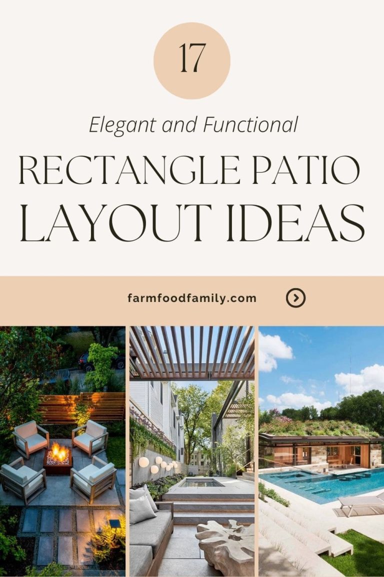 17+ Stunning Rectangle Patio Ideas & Layouts Perfect for Any Home (2024)