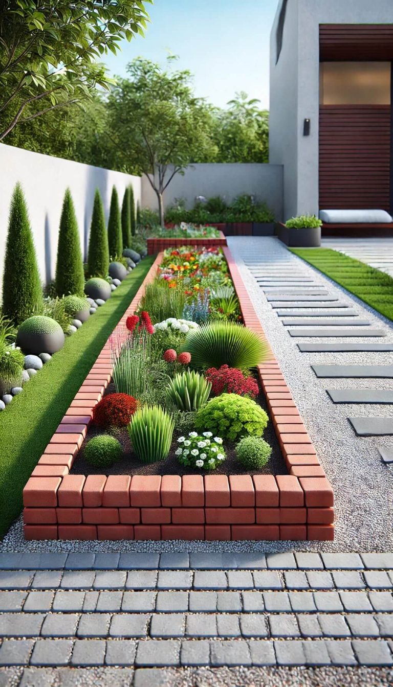 45+ Timeless Brick Edging Ideas to Enhance Your Walkway (2024)