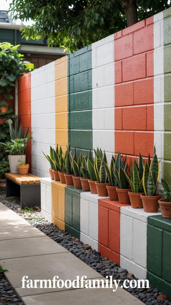 15+ Creative Cinder Block Fence Ideas for a Unique Yard (2025)