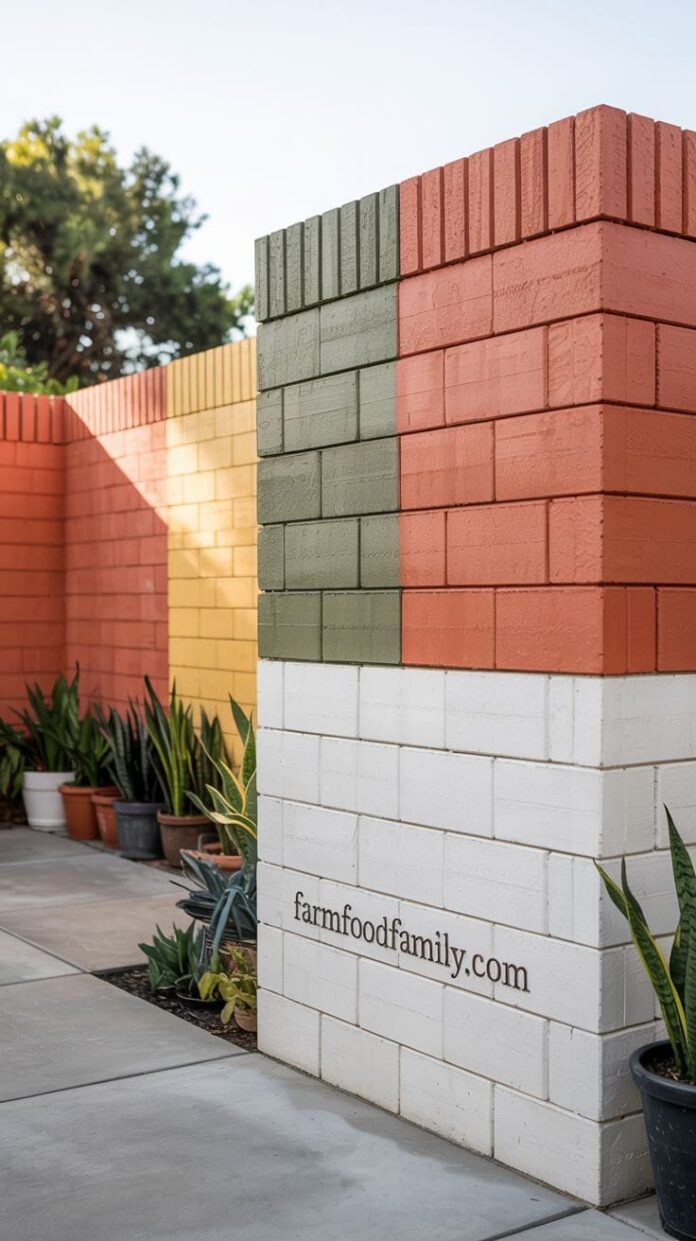 15+ Creative Cinder Block Fence Ideas for a Unique Yard (2025)