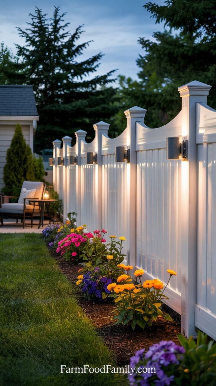 45 Creative Fence Lighting Ideas for a Magical Outdoor Space (2026)