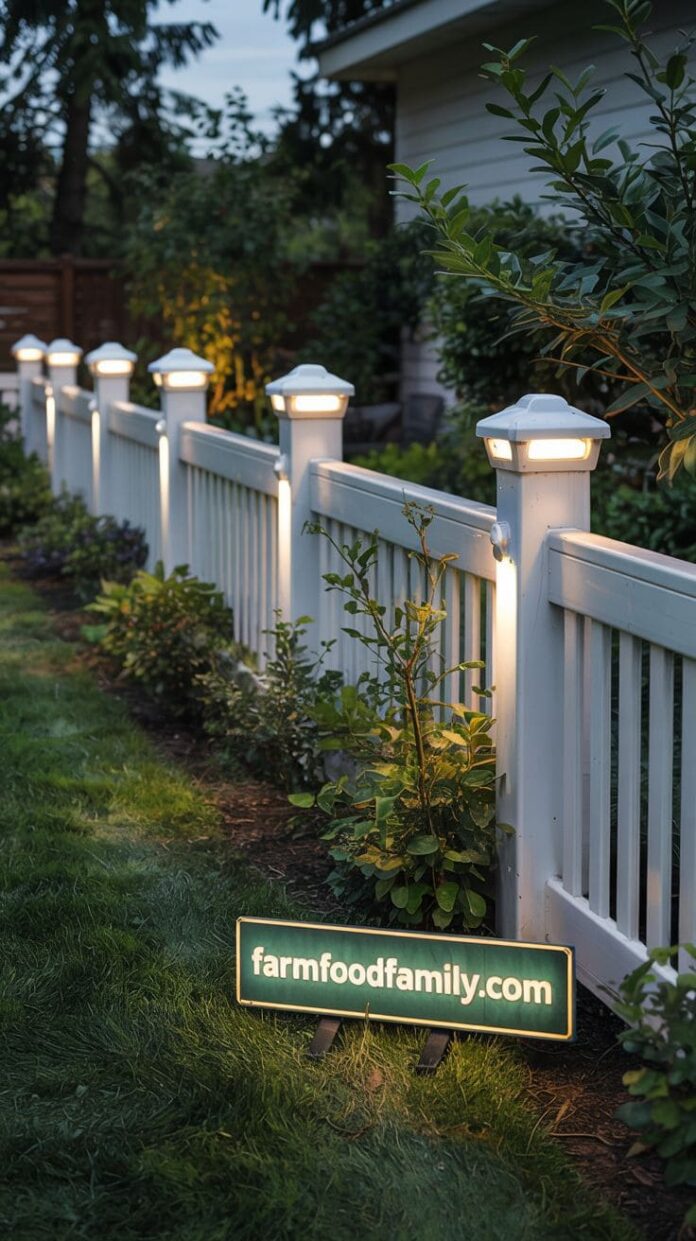 45 Creative Fence Lighting Ideas for a Magical Outdoor Space (2026)