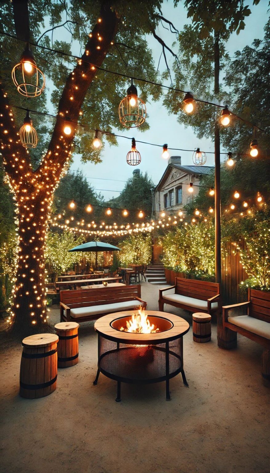 20+ Gorgeous Fire Pit Lighting Ideas to Enhance Ambiance (2024)