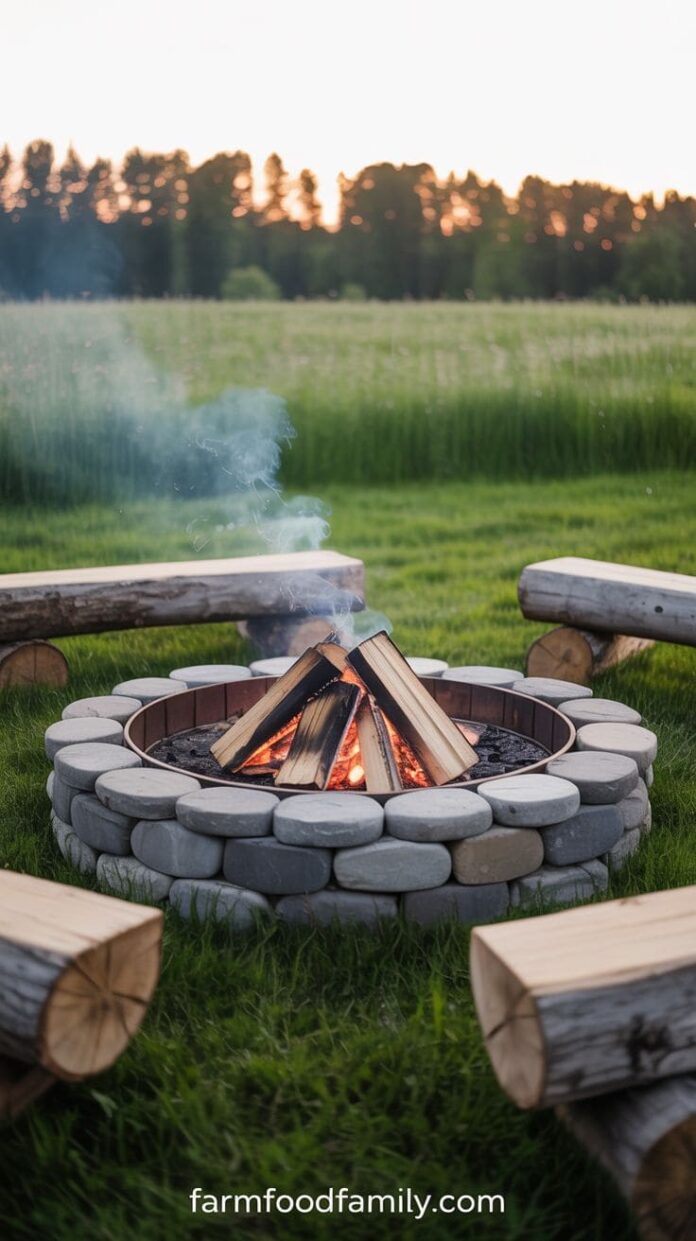 15 Stunning Rock Fire Pit Ideas to Transform Your Backyard (2026)