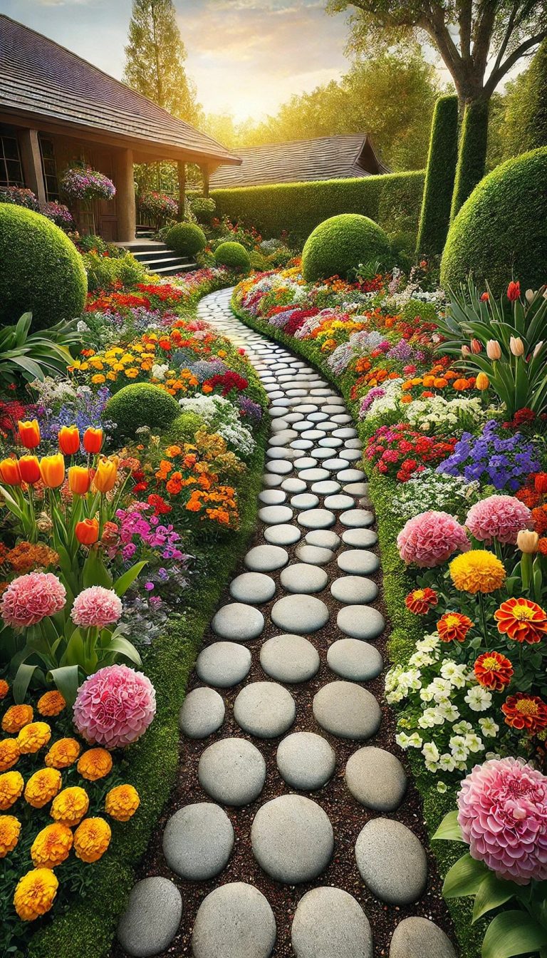 45+ Innovative Stone Edging Ideas for a Polished Landscape Look (2024)